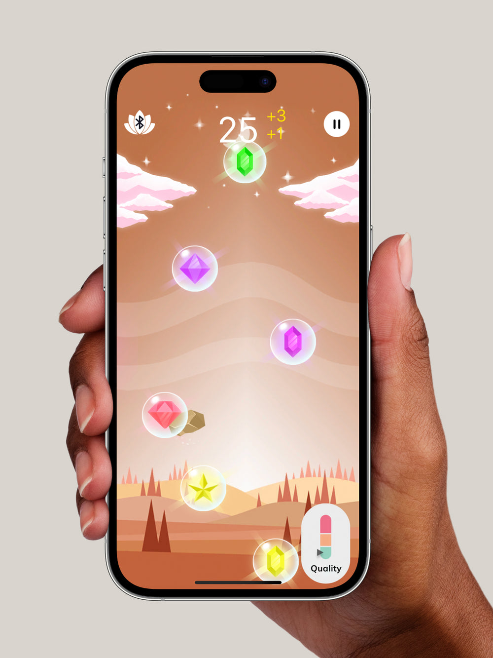 Pelvic floor trainer with app - Results in two weeks - Perifit+